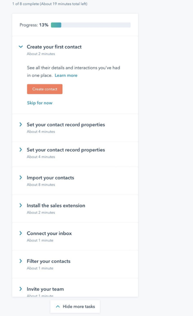 Guide to User Onboarding Checklist Inspiration and Examples - Product ...
