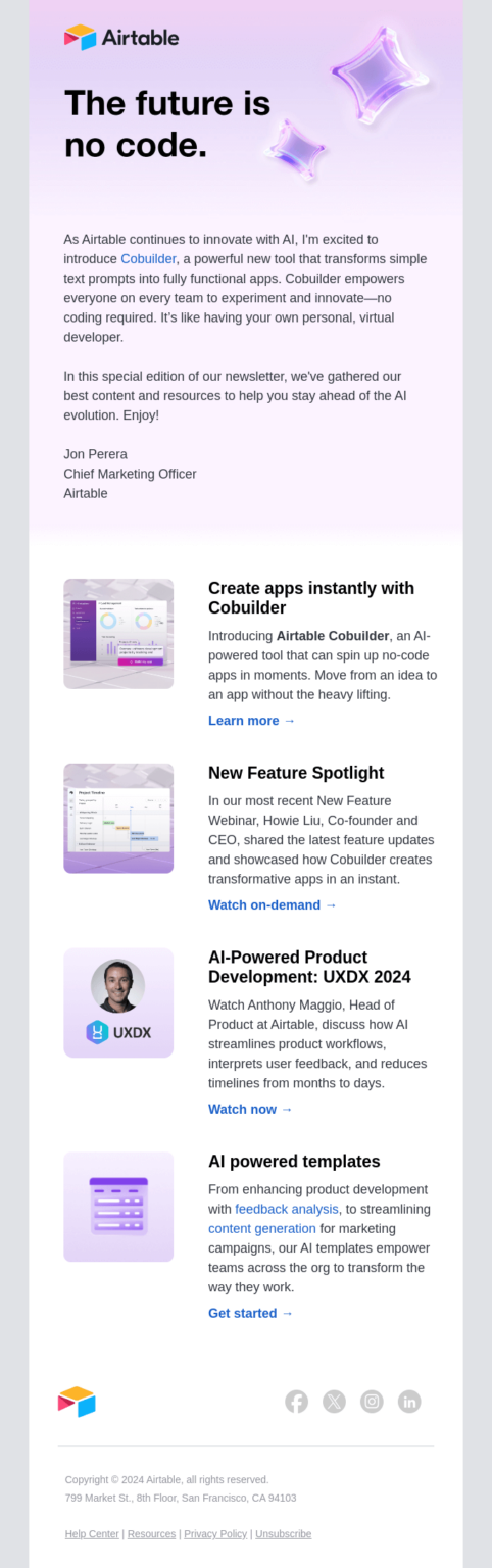 Product Launch Emails: How to Create + Examples, Templates